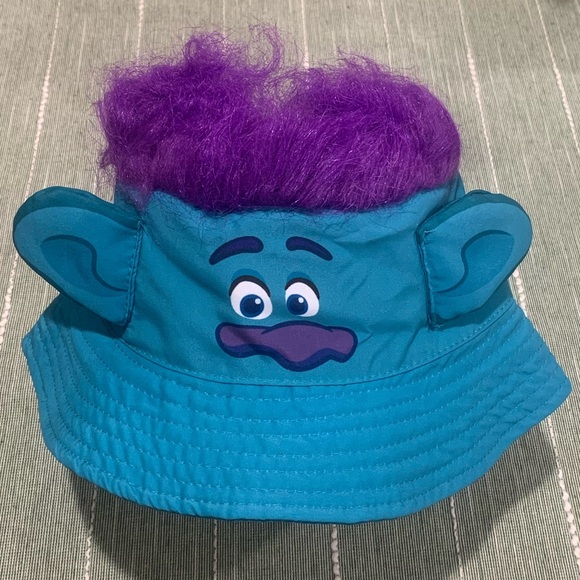 Dreamworks | Accessories | Dreamworks Kids Trolls Branch Bucket Hat ...